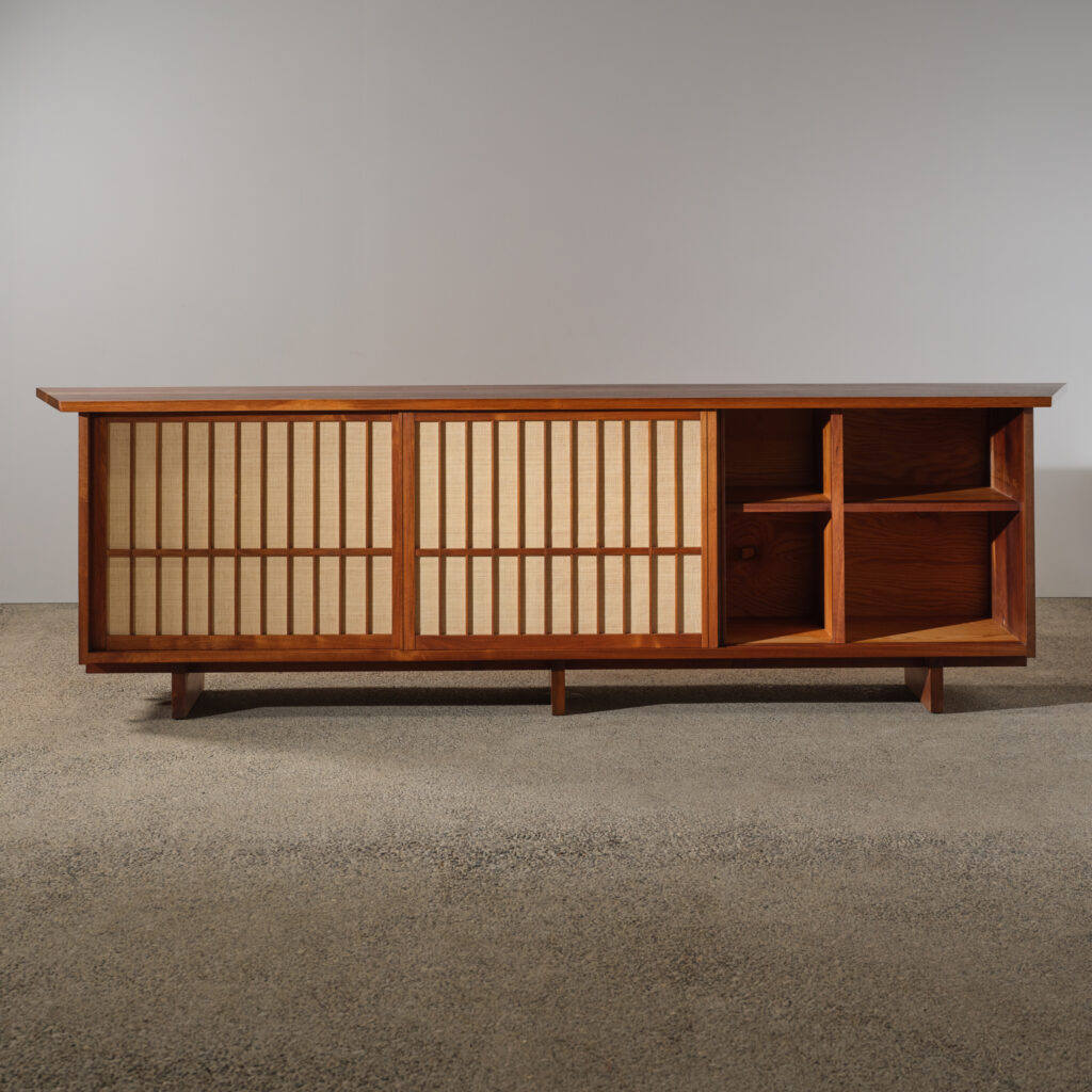 Triple Sliding Door Radio Cabinet - Moderne Gallery