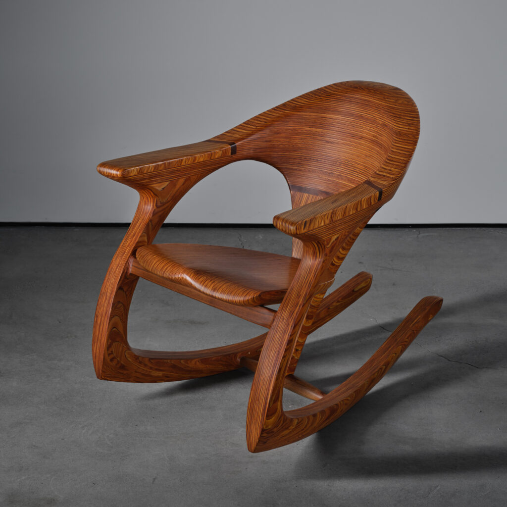 The Gilmartin Chair and Ottoman - Moderne Gallery